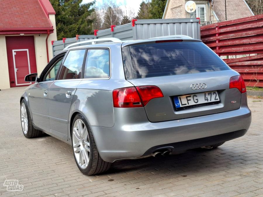 Pelēks Audi A4 2005 Telšiai, ar dzinēja tilpumu 2.00 L un nobraukumu 277 tūkst. km par 3500 €, foto 21 vietnē AUTOMOTO.COM.LV