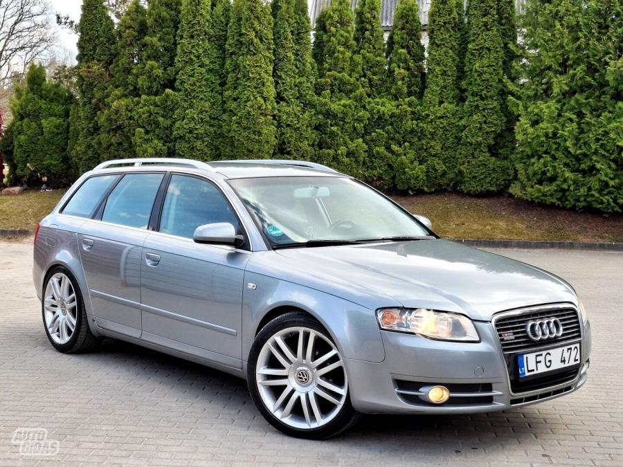 Pelēks Audi A4 2005 Telšiai, ar dzinēja tilpumu 2.00 L un nobraukumu 277 tūkst. km par 3500 €, foto 22 vietnē AUTOMOTO.COM.LV