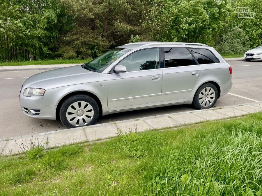 Grey Audi A4 2005 in Vilnius, with an engine capacity of 2.00 L and mileage of 340 thousand km for 2300 €, photo 6 on AUTOMOTO.COM.LV