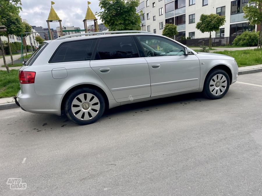 Grey Audi A4 2005 in Vilnius, with an engine capacity of 2.00 L and mileage of 340 thousand km for 2300 €, photo 8 on AUTOMOTO.COM.LV
