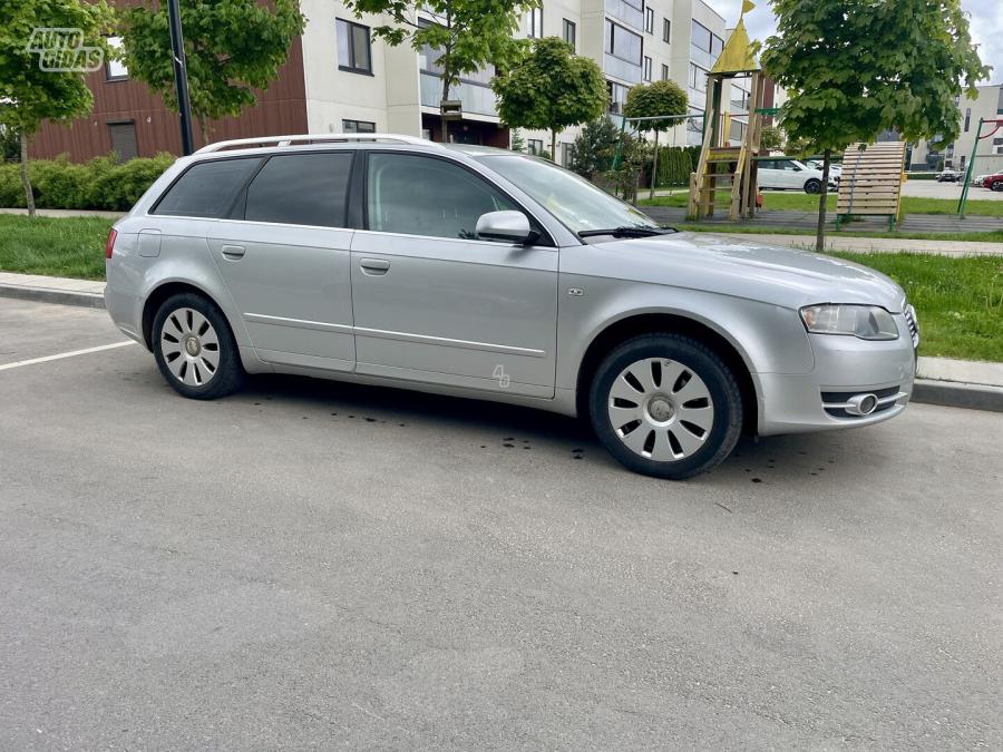 Grey Audi A4 2005 in Vilnius, with an engine capacity of 2.00 L and mileage of 340 thousand km for 2300 €, photo 9 on AUTOMOTO.COM.LV