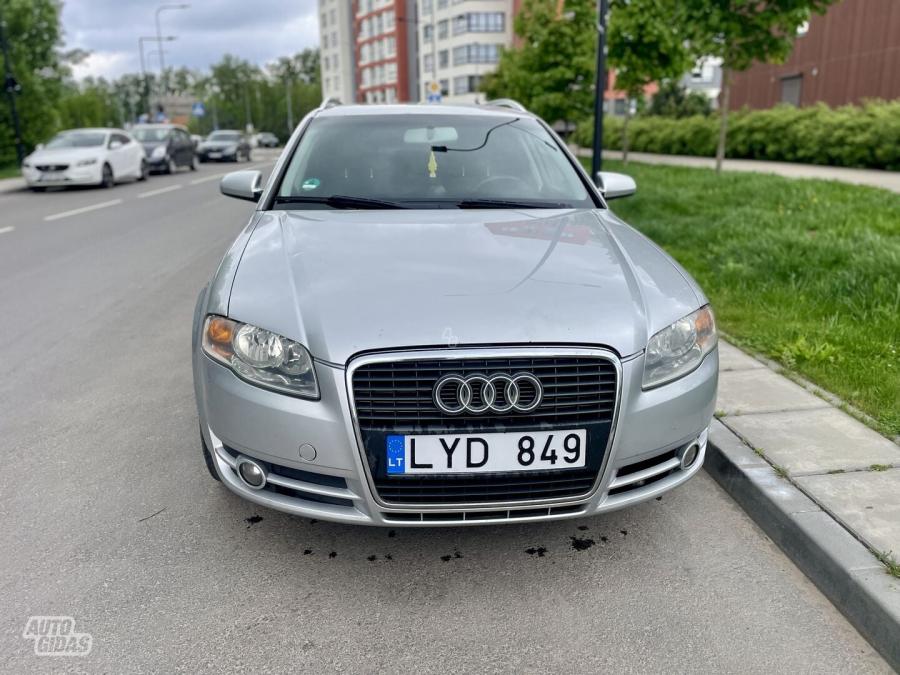 Grey Audi A4 2005 in Vilnius, with an engine capacity of 2.00 L and mileage of 340 thousand km for 2300 €, photo 10 on AUTOMOTO.COM.LV