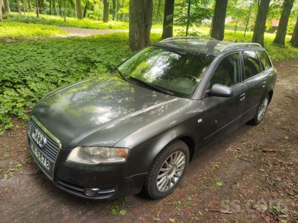 Grey Audi A4 2005 in Riga, with an engine capacity of 2.00 L and mileage of 539 thousand km for 1750 €, photo 4 on AUTOMOTO.COM.LV