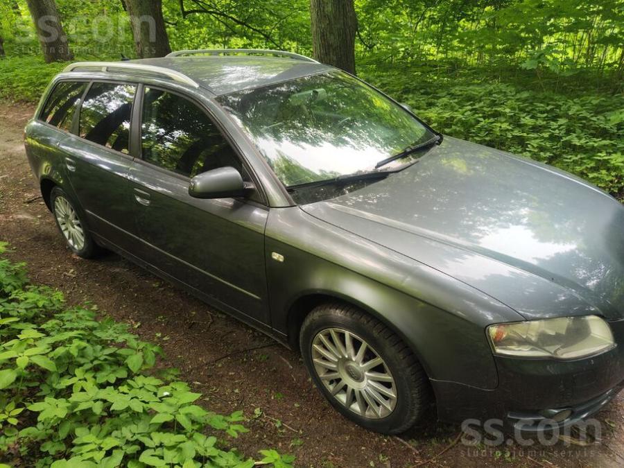 Grey Audi A4 2005 in Riga, with an engine capacity of 2.00 L and mileage of 539 thousand km for 1750 €, photo 6 on AUTOMOTO.COM.LV
