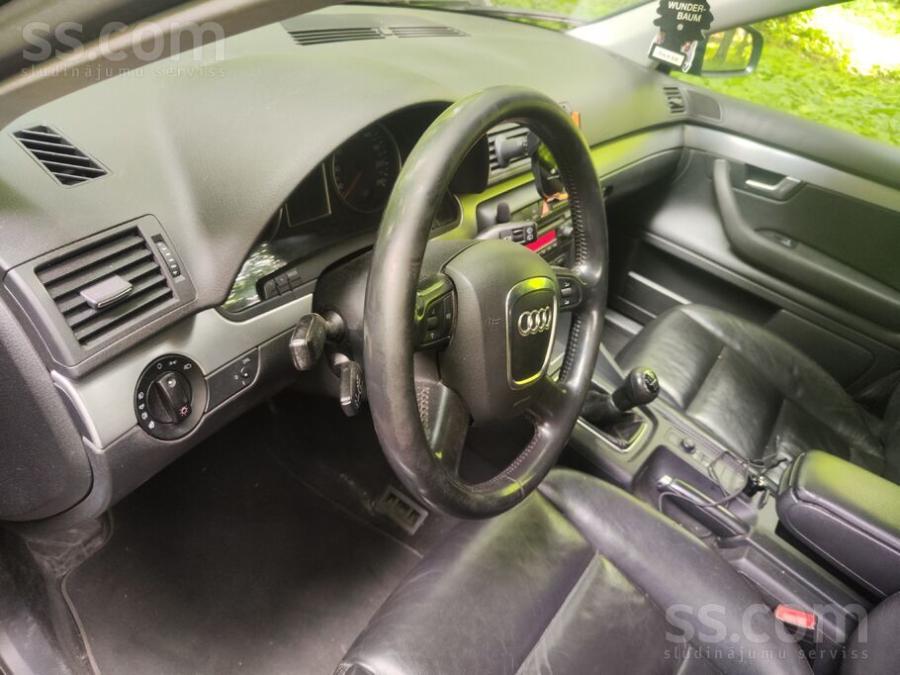 Grey Audi A4 2005 in Riga, with an engine capacity of 2.00 L and mileage of 539 thousand km for 1750 €, photo 11 on AUTOMOTO.COM.LV