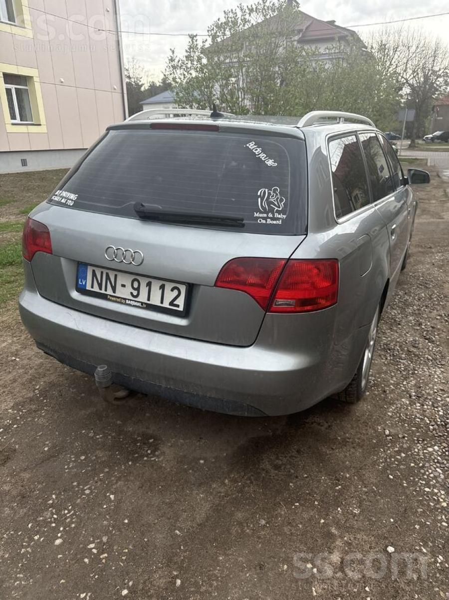 Pelēks Audi A4 2005 Rīga, ar dzinēja tilpumu 2.00 L un nobraukumu 317 tūkst. km par 2500 €, foto 3 vietnē AUTOMOTO.COM.LV