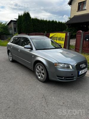 Grey Audi A4 2005 in Riga, with an engine capacity of 1.90 L and mileage of 387 thousand km for 1450 €, photo 3 on AUTOMOTO.COM.LV