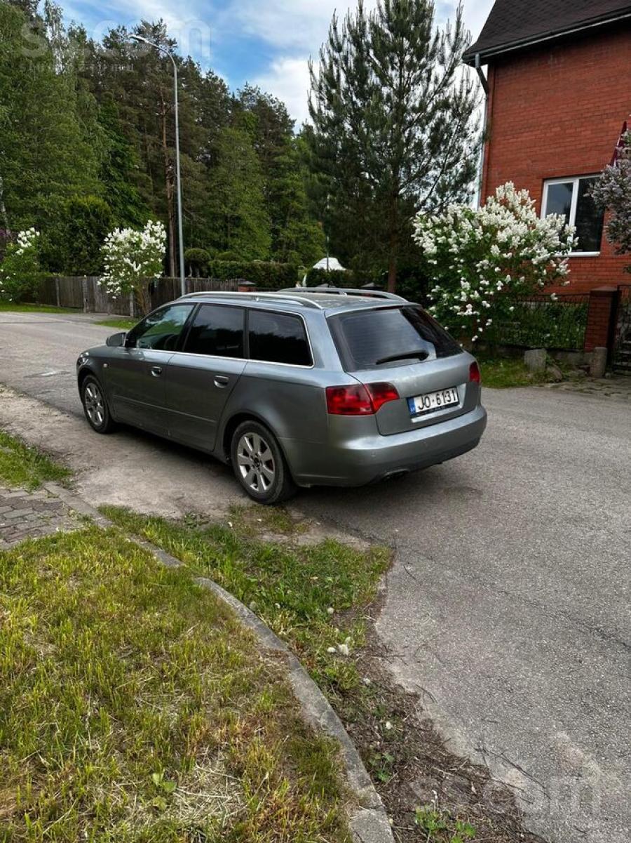 Grey Audi A4 2005 in Riga, with an engine capacity of 1.90 L and mileage of 387 thousand km for 1450 €, photo 6 on AUTOMOTO.COM.LV