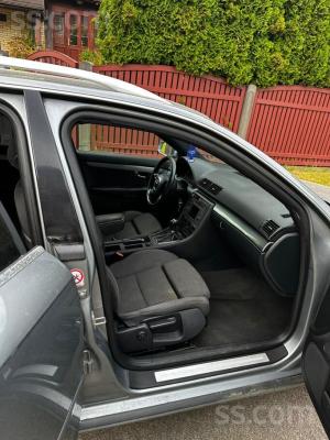 Grey Audi A4 2005 in Riga, with an engine capacity of 1.90 L and mileage of 387 thousand km for 1450 €, photo 10 on AUTOMOTO.COM.LV