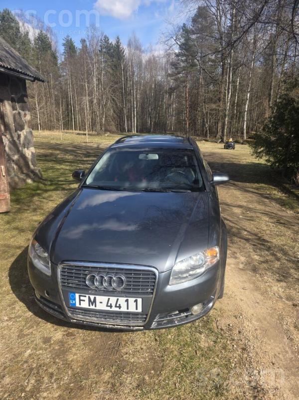 Pelēks Audi A4 2005 Jēkabpils, ar dzinēja tilpumu 3.00 L un nobraukumu 417 tūkst. km par 3000 €, foto 1 vietnē AUTOMOTO.COM.LV