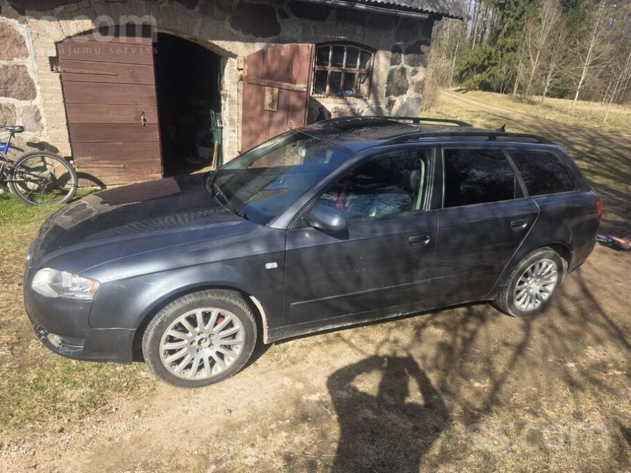 Grey Audi A4 2005 in Jekabpils, with an engine capacity of 3.00 L and mileage of 417 thousand km for 3000 €, photo 3 on AUTOMOTO.COM.LV
