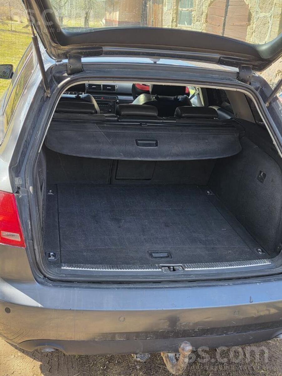 Grey Audi A4 2005 in Jekabpils, with an engine capacity of 3.00 L and mileage of 417 thousand km for 3000 €, photo 8 on AUTOMOTO.COM.LV