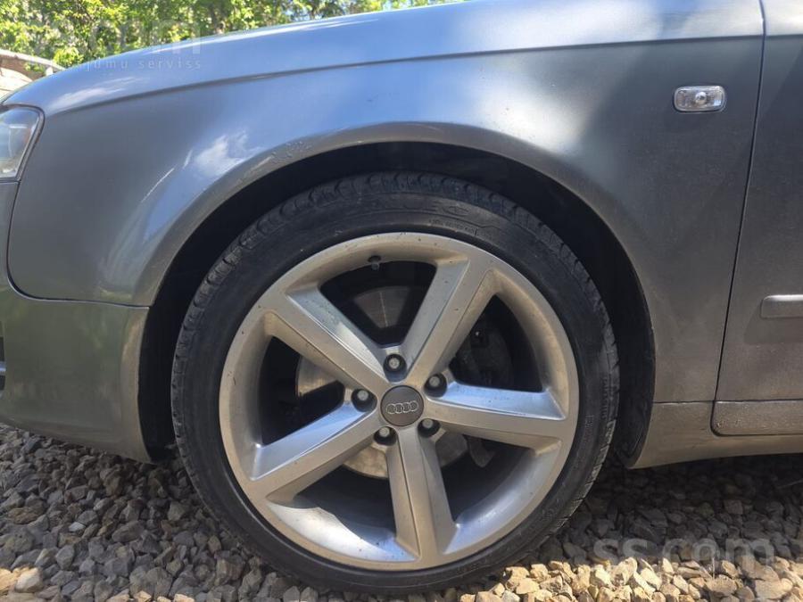 Grey Audi A4 2005 in Jekabpils, with an engine capacity of 2.00 L and mileage of 314 thousand km for 3000 €, photo 6 on AUTOMOTO.COM.LV