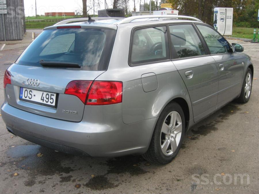 Серый Ауди А4 2005 в Екабпилс, объемом двигателя 2.00 л и пробегом 280 тыс. км за 4099 €, фото 9 на AUTOMOTO.COM.LV