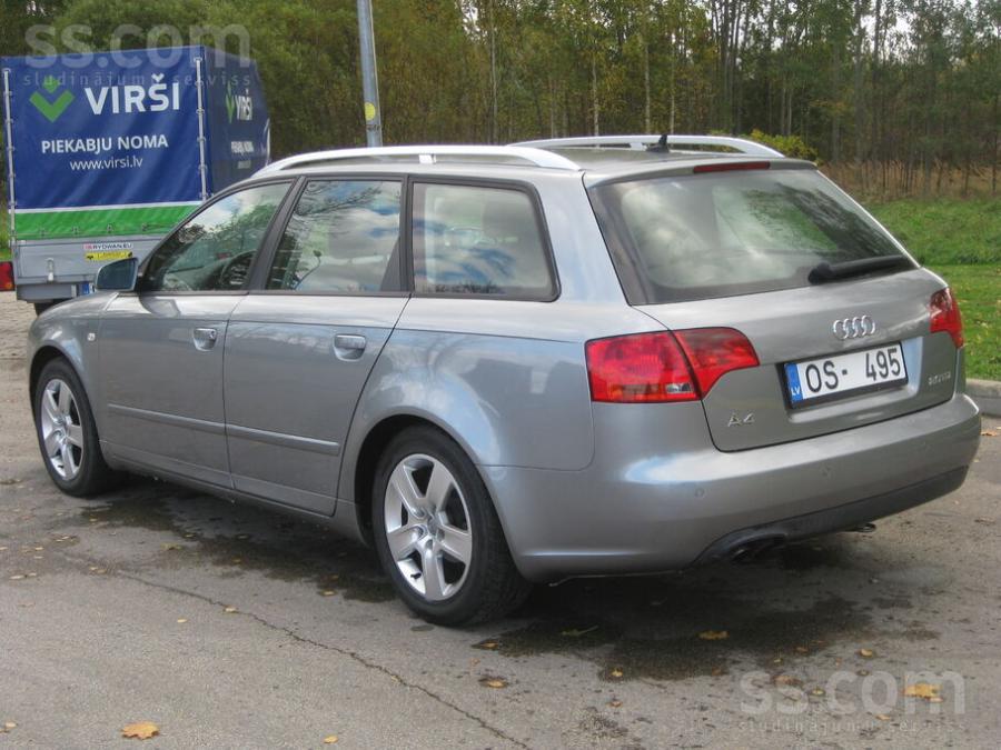 Серый Ауди А4 2005 в Екабпилс, объемом двигателя 2.00 л и пробегом 280 тыс. км за 4099 €, фото 13 на AUTOMOTO.COM.LV
