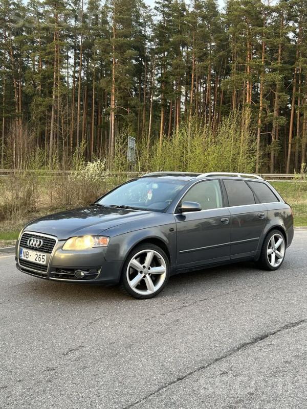 Grey Audi A4 2005 in Riga, with an engine capacity of 2.50 L and mileage of 280 thousand km for 2250 €, photo 1 on AUTOMOTO.COM.LV