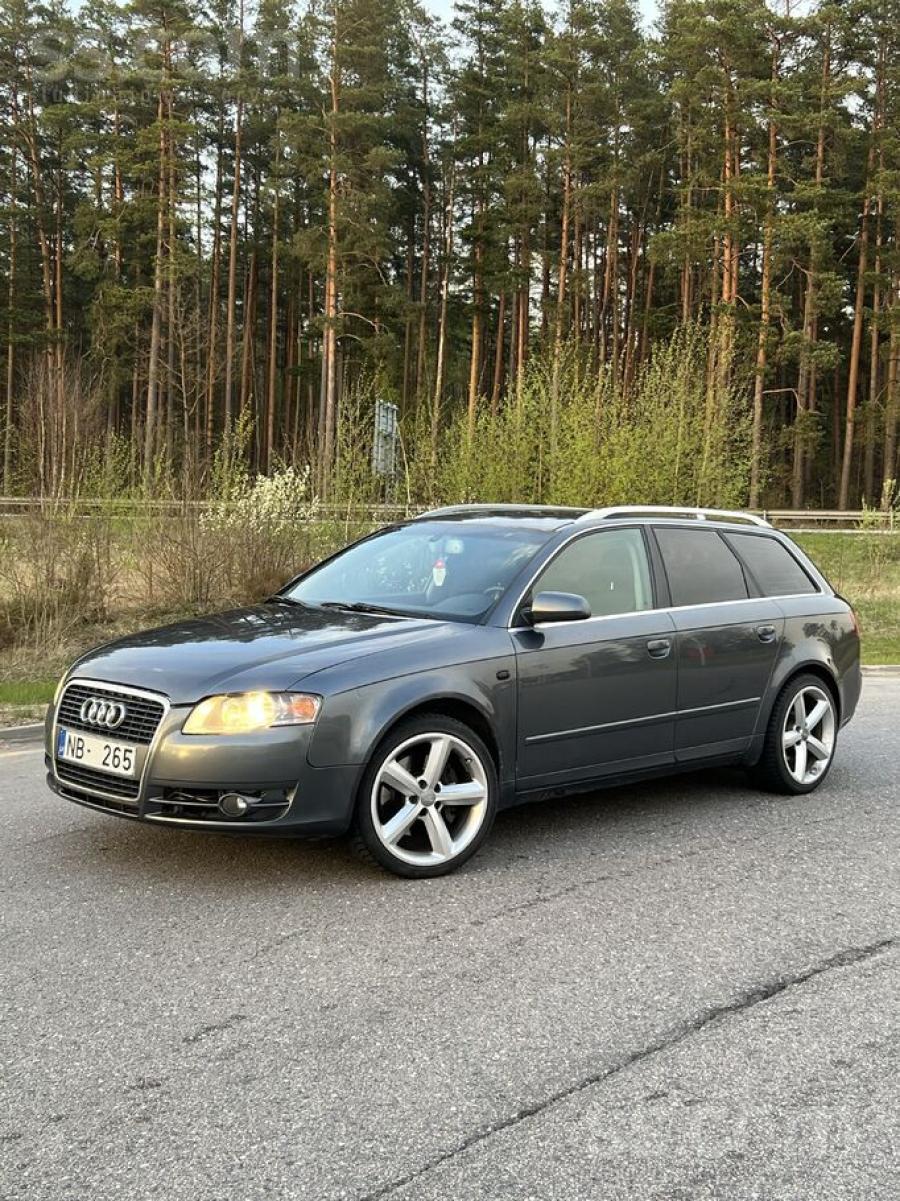 Grey Audi A4 2005 in Riga, with an engine capacity of 2.50 L and mileage of 280 thousand km for 2250 €, photo 1 on AUTOMOTO.COM.LV