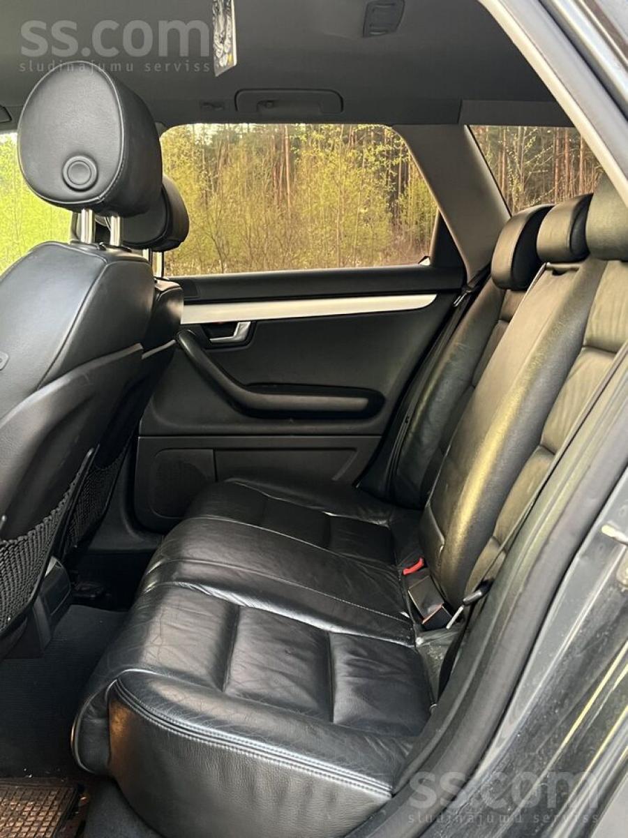 Grey Audi A4 2005 in Riga, with an engine capacity of 2.50 L and mileage of 280 thousand km for 2250 €, photo 8 on AUTOMOTO.COM.LV