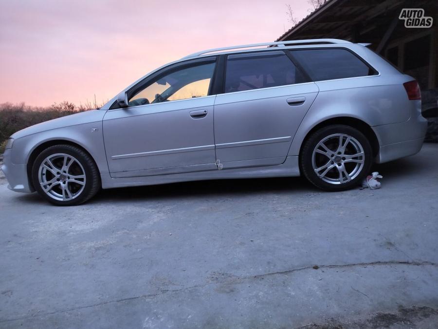 Pelēks Audi A4 2005 Kauņa, ar dzinēja tilpumu 3.00 L un nobraukumu 360 tūkst. km par 1990 €, foto 3 vietnē AUTOMOTO.COM.LV