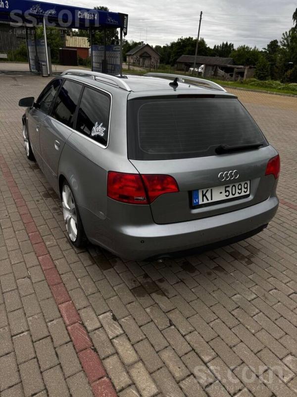 Pelēks Audi A4 2005 Rēzekne, ar dzinēja tilpumu 3.00 L un nobraukumu 330 tūkst. km par 2500 €, foto 5 vietnē AUTOMOTO.COM.LV