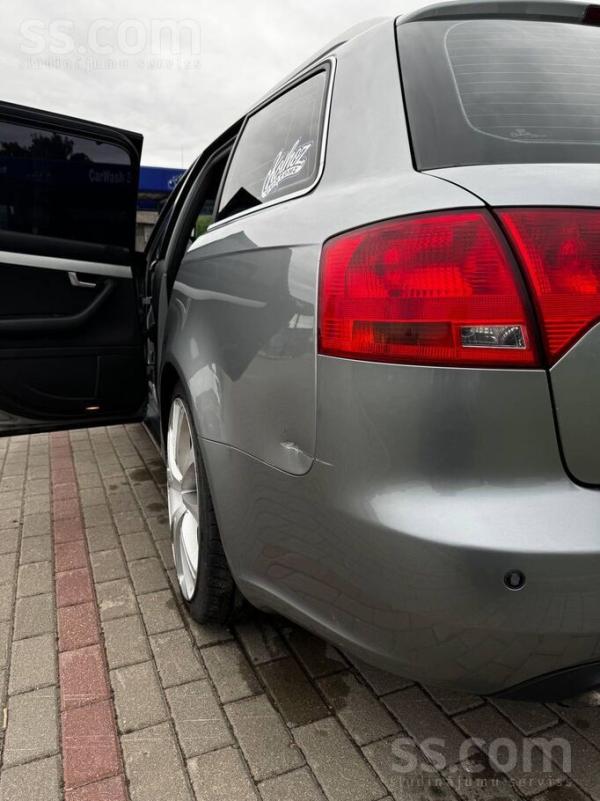 Pelēks Audi A4 2005 Rēzekne, ar dzinēja tilpumu 3.00 L un nobraukumu 330 tūkst. km par 2500 €, foto 7 vietnē AUTOMOTO.COM.LV
