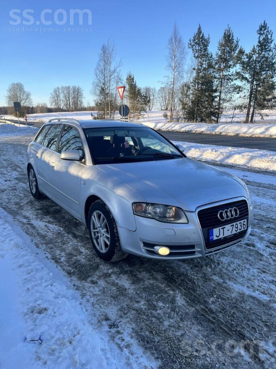 Pelēks Audi A4 2005 Cēsis, ar dzinēja tilpumu 2.00 L un nobraukumu 450 tūkst. km par 1800 €, foto 1 vietnē AUTOMOTO.COM.LV