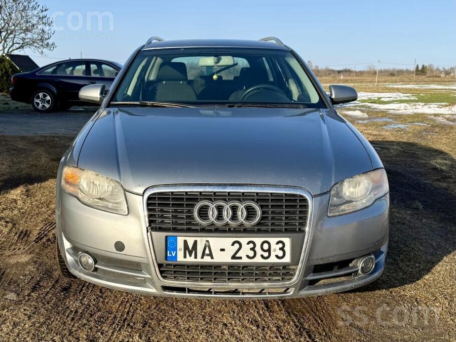 Серый Ауди А4 2005 в Даугавпилс, объемом двигателя 2.00 л и пробегом 270 тыс. км за 2500 €, фото 1 на AUTOMOTO.COM.LV