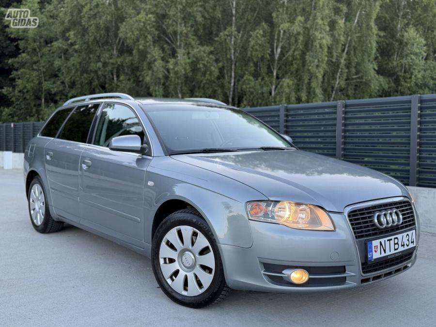 Pelēks Audi A4 2005 Viļņa, ar dzinēja tilpumu 2.00 L un nobraukumu 399 tūkst. km par 2500 €, foto 4 vietnē AUTOMOTO.COM.LV