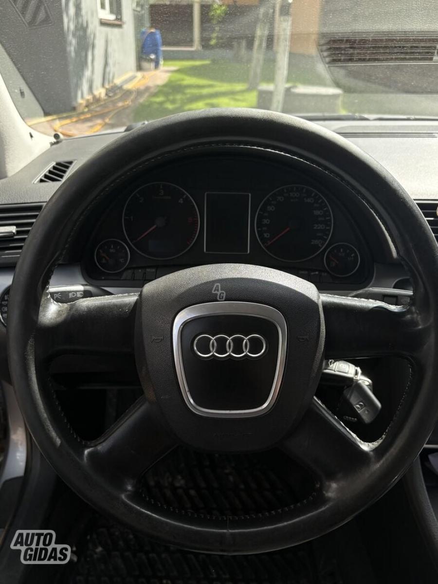 Grey Audi A4 2005 in Telschi, with an engine capacity of 2.00 L and mileage of 397 thousand km for 1900 €, photo 15 on AUTOMOTO.COM.LV
