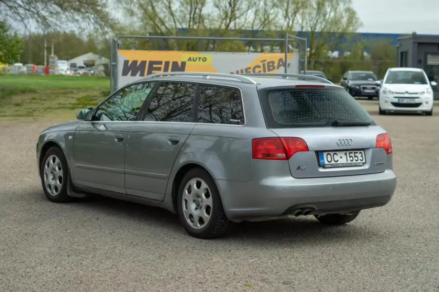 Pelēks Audi A4 2005 Liepāja, ar dzinēja tilpumu 2.00 L un nobraukumu 363 tūkst. km par 1600 €, foto 3 vietnē AUTOMOTO.COM.LV