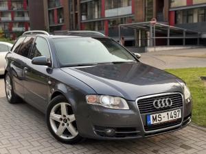 Grey Audi A4 2005 in Riga, with an engine capacity of 3.00 L and mileage of 301 thousand km for 2990 €, photo  on AUTOMOTO.COM.LV