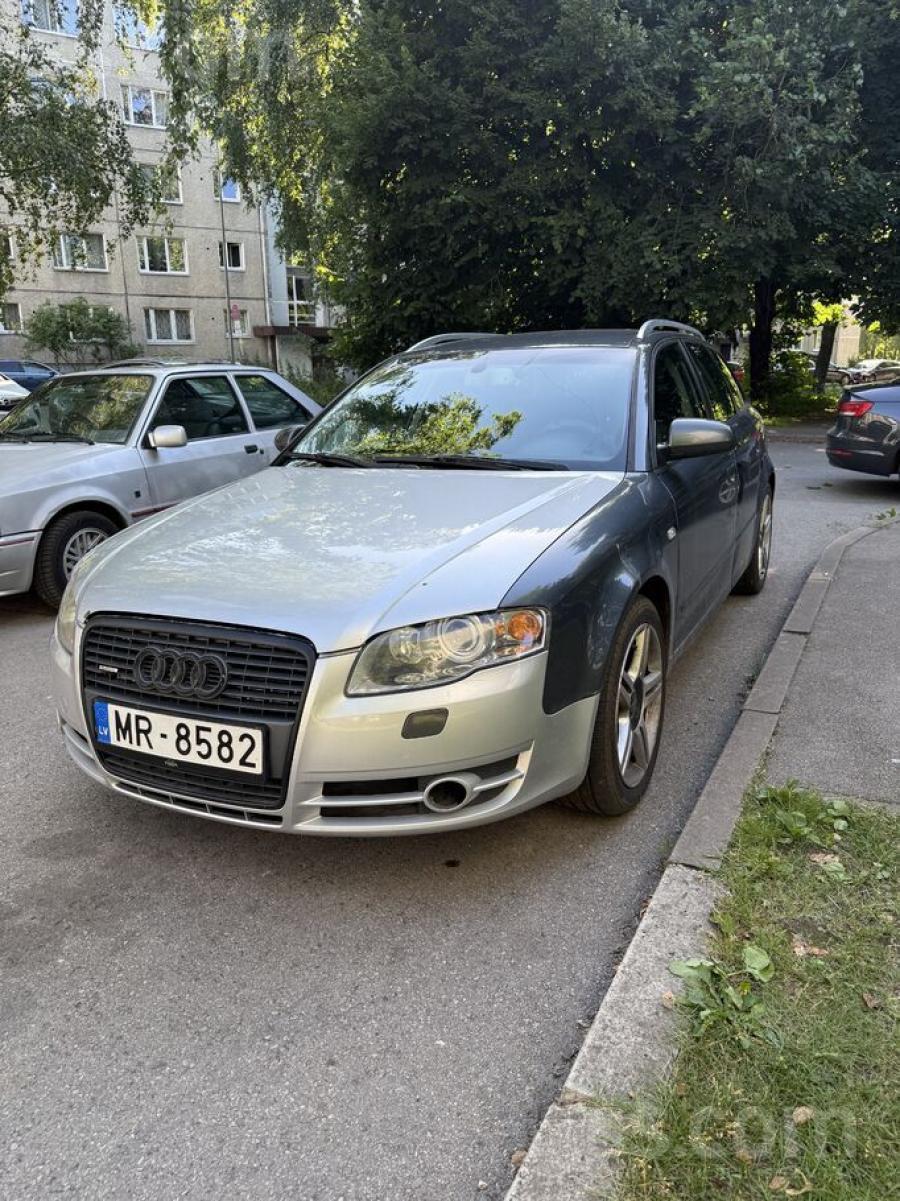 Grey Audi A4 2005 in Riga, with an engine capacity of 3.00 L and mileage of 301 thousand km for 1700 €, photo 1 on AUTOMOTO.COM.LV