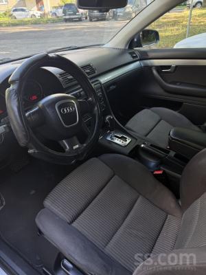 Grey Audi A4 2005 in Riga, with an engine capacity of 3.00 L and mileage of 301 thousand km for 1700 €, photo 8 on AUTOMOTO.COM.LV