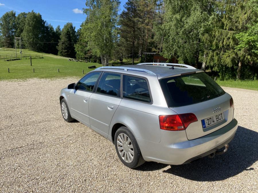 Grey Audi A4 2005 in Otepaa, with an engine capacity of 2.00 L and mileage of 42 thousand km for 1800 €, photo 3 on AUTOMOTO.COM.LV