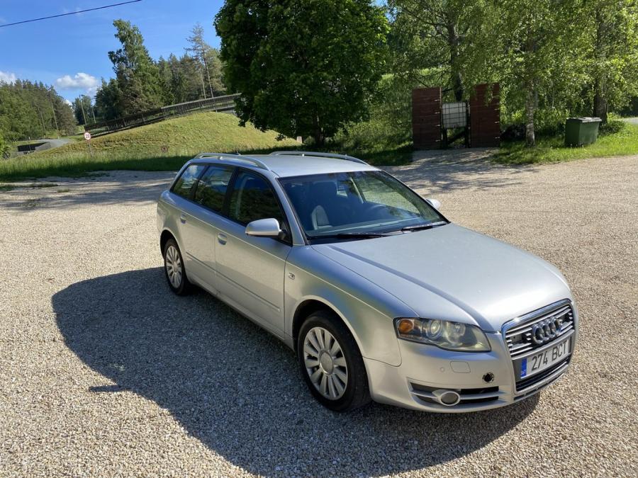 Grey Audi A4 2005 in Otepaa, with an engine capacity of 2.00 L and mileage of 42 thousand km for 1800 €, photo 11 on AUTOMOTO.COM.LV