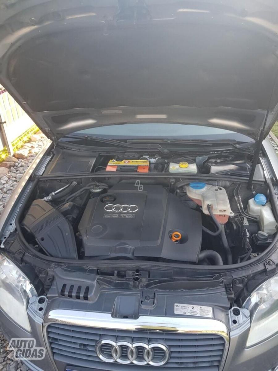 Grey Audi A4 2005 in Kaunas, with an engine capacity of 2.00 L and mileage of 259 thousand km for 2850 €, photo 8 on AUTOMOTO.COM.LV