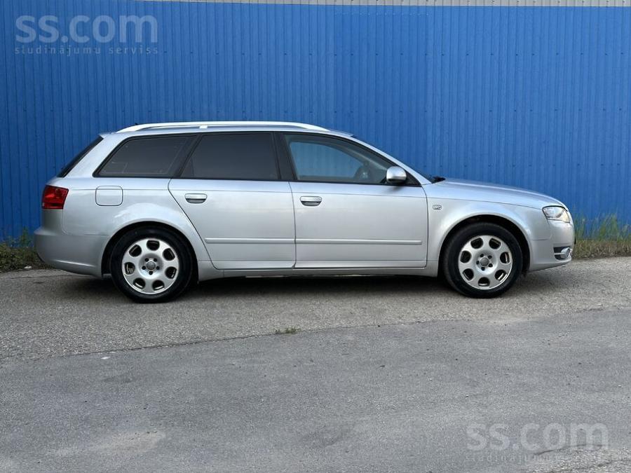 Grey Audi A4 2005 in Riga, with an engine capacity of 1.90 L and mileage of 435 thousand km for 2500 €, photo 6 on AUTOMOTO.COM.LV