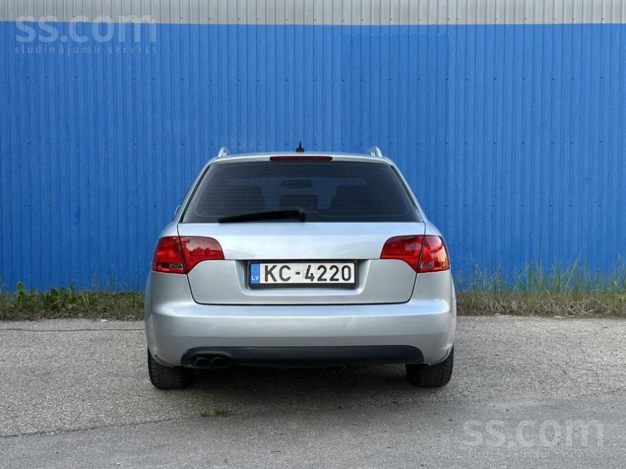 Grey Audi A4 2005 in Riga, with an engine capacity of 1.90 L and mileage of 435 thousand km for 2500 €, photo 8 on AUTOMOTO.COM.LV
