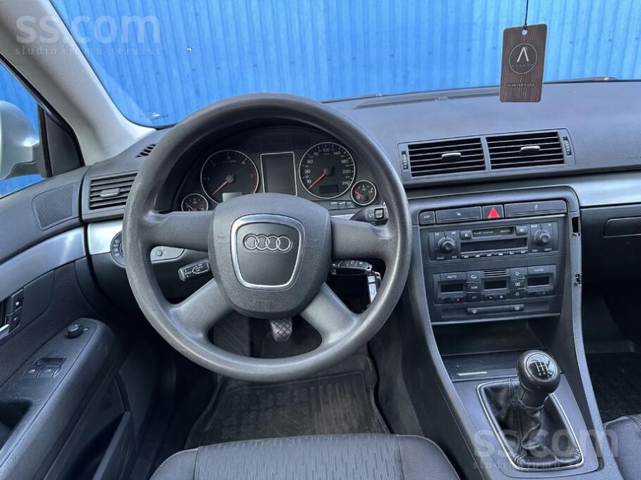 Grey Audi A4 2005 in Riga, with an engine capacity of 1.90 L and mileage of 435 thousand km for 2500 €, photo 18 on AUTOMOTO.COM.LV