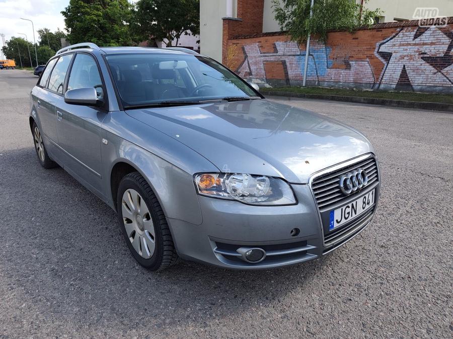 Grey Audi A4 2005 in Siauliai, with an engine capacity of 2.00 L and mileage of 252 thousand km for 890 €, photo 1 on AUTOMOTO.COM.LV
