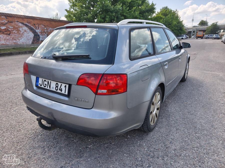 Grey Audi A4 2005 in Siauliai, with an engine capacity of 2.00 L and mileage of 252 thousand km for 890 €, photo 6 on AUTOMOTO.COM.LV