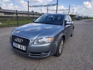 Grey Audi A4 2005 in Siauliai, with an engine capacity of 1.99 L and mileage of 252 thousand km for 890 €, photo 4 on AUTOMOTO.COM.LV