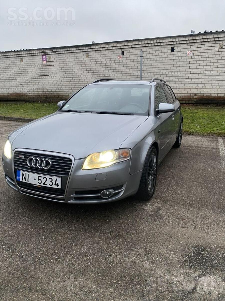 Grey Audi A4 2005 in Riga, with an engine capacity of 3.00 L and mileage of 327 thousand km for 1500 €, photo 1 on AUTOMOTO.COM.LV