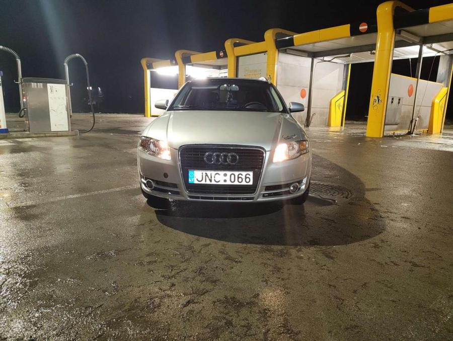 Pelēks Audi A4 2005 Kuršėnai, ar dzinēja tilpumu 1.99 L un nobraukumu 480 tūkst. km par 1800 €, foto 4 vietnē AUTOMOTO.COM.LV