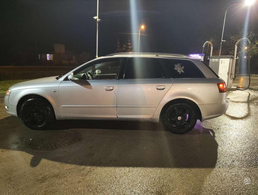 Pelēks Audi A4 2005 Kuršėnai, ar dzinēja tilpumu 1.99 L un nobraukumu 480 tūkst. km par 1800 €, foto 5 vietnē AUTOMOTO.COM.LV