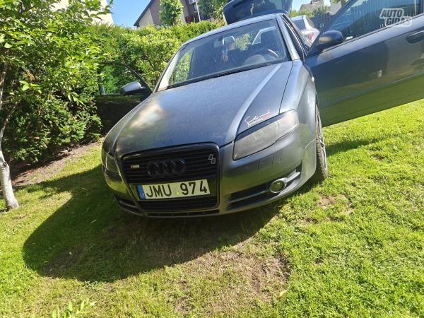 Grey Audi A4 2005 in Panevezys, with an engine capacity of 2.50 L and mileage of 409 thousand km for 1100 €, photo 1 on AUTOMOTO.COM.LV