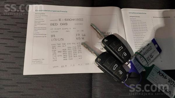 Pelēks Audi A4 2005 Rīga, ar dzinēja tilpumu 1.80 L un nobraukumu 175 tūkst. km par 3300 €, foto 7 vietnē AUTOMOTO.COM.LV