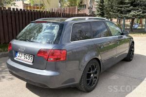 Grey Audi A4 2005 in Riga, with an engine capacity of 2.00 L and mileage of 432 thousand km for 2490 €, photo 4 on AUTOMOTO.COM.LV