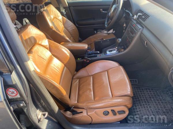 Pelēks Audi A4 2005 Rīga, ar dzinēja tilpumu 2.00 L un nobraukumu 432 tūkst. km par 2490 €, foto 6 vietnē AUTOMOTO.COM.LV