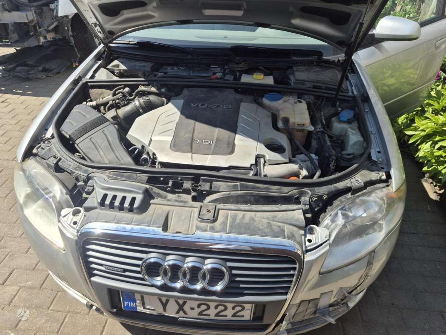 Pelēks Audi A4 2005 Pasvalys, ar dzinēja tilpumu 2.97 L un nobraukumu 312 tūkst. km par 400 €, foto 5 vietnē AUTOMOTO.COM.LV